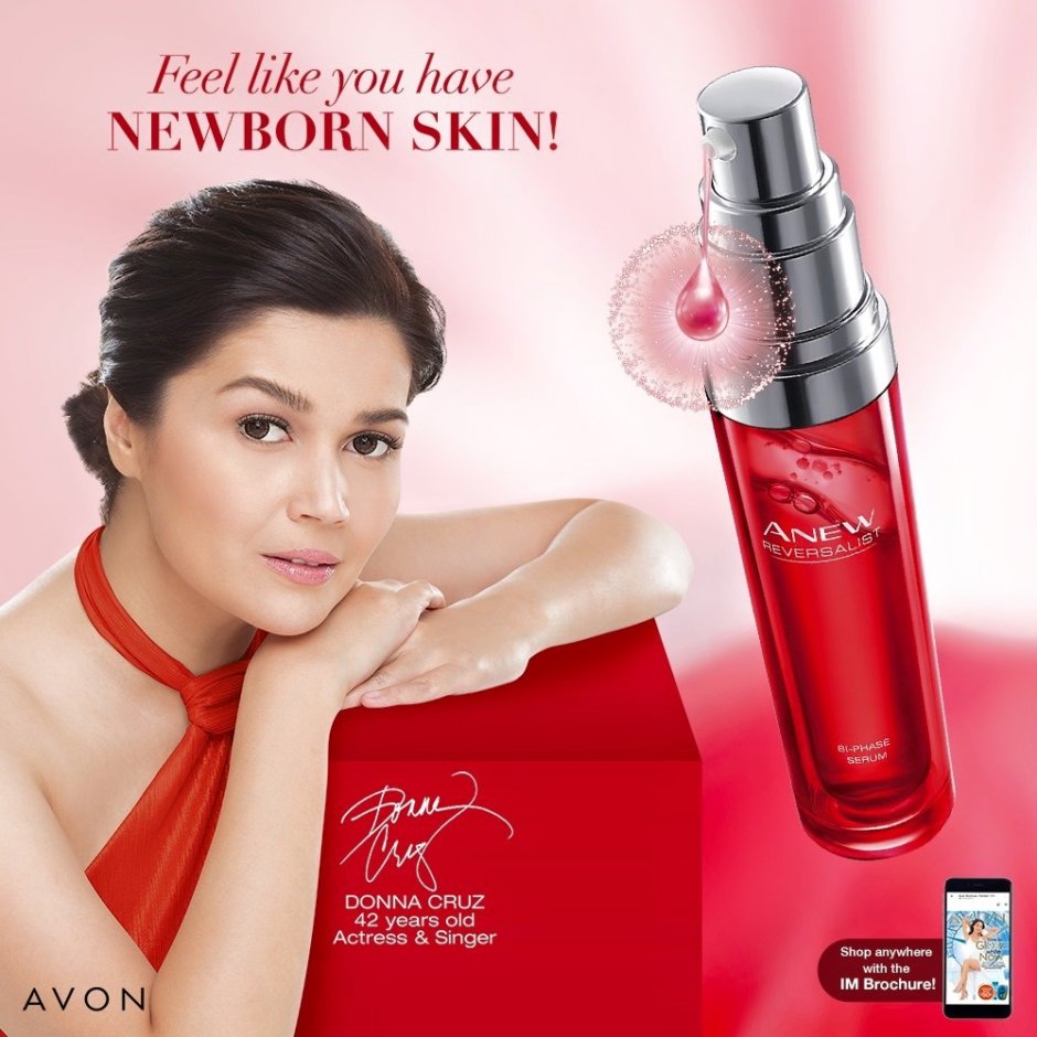 Now part of the Avon family – DonnaCruz.com – Website of Donna Cruz